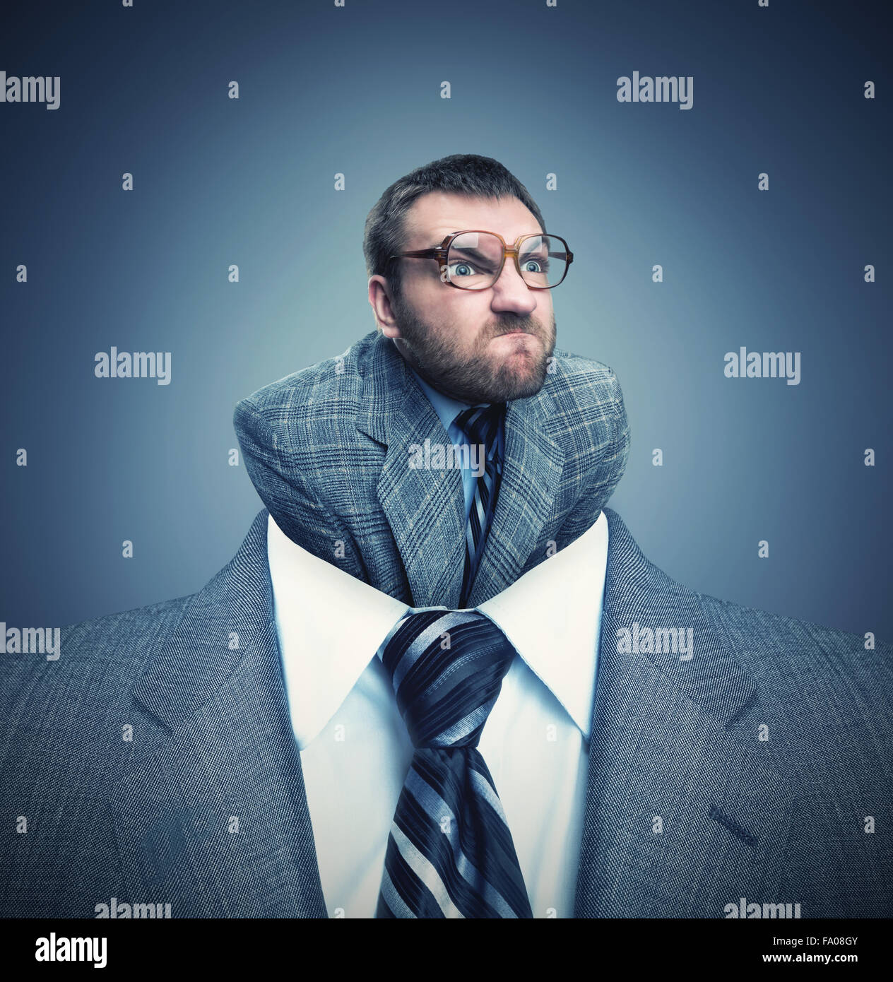 Portrait outraged adult businessman hi-res stock photography and images ...