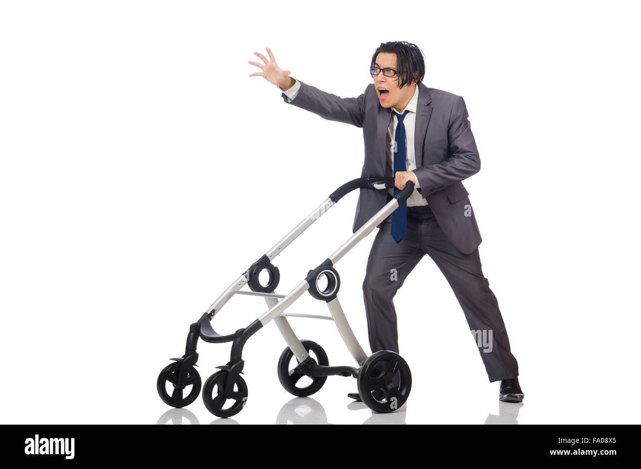 Angry baby pushing hi-res stock photography and images - Alamy