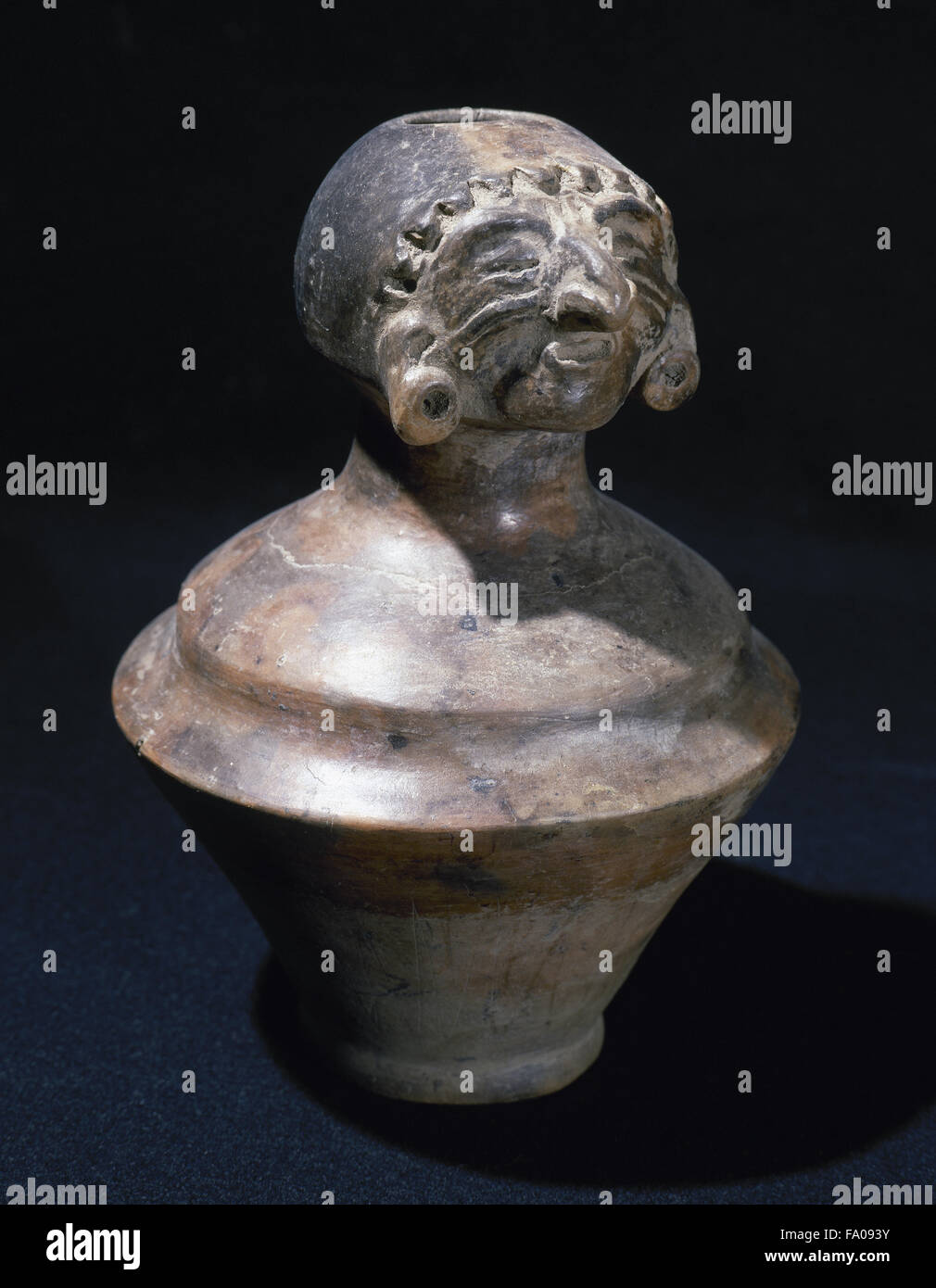 Pre-Columbian art. Pre-Incan. Mantena Culture. 500-1500 AD. From ...
