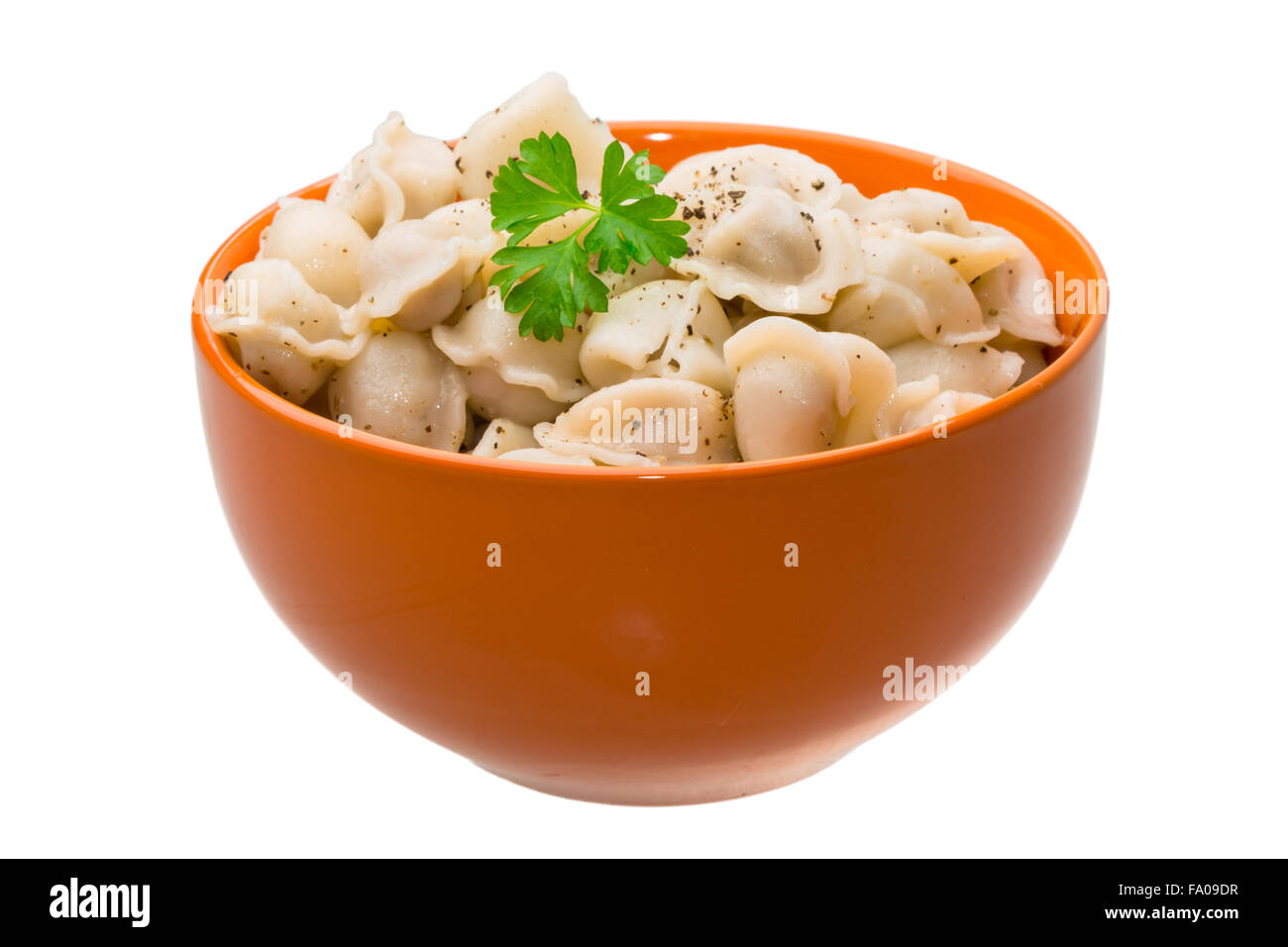 Russian dumplings with parsley Stock Photo - Alamy