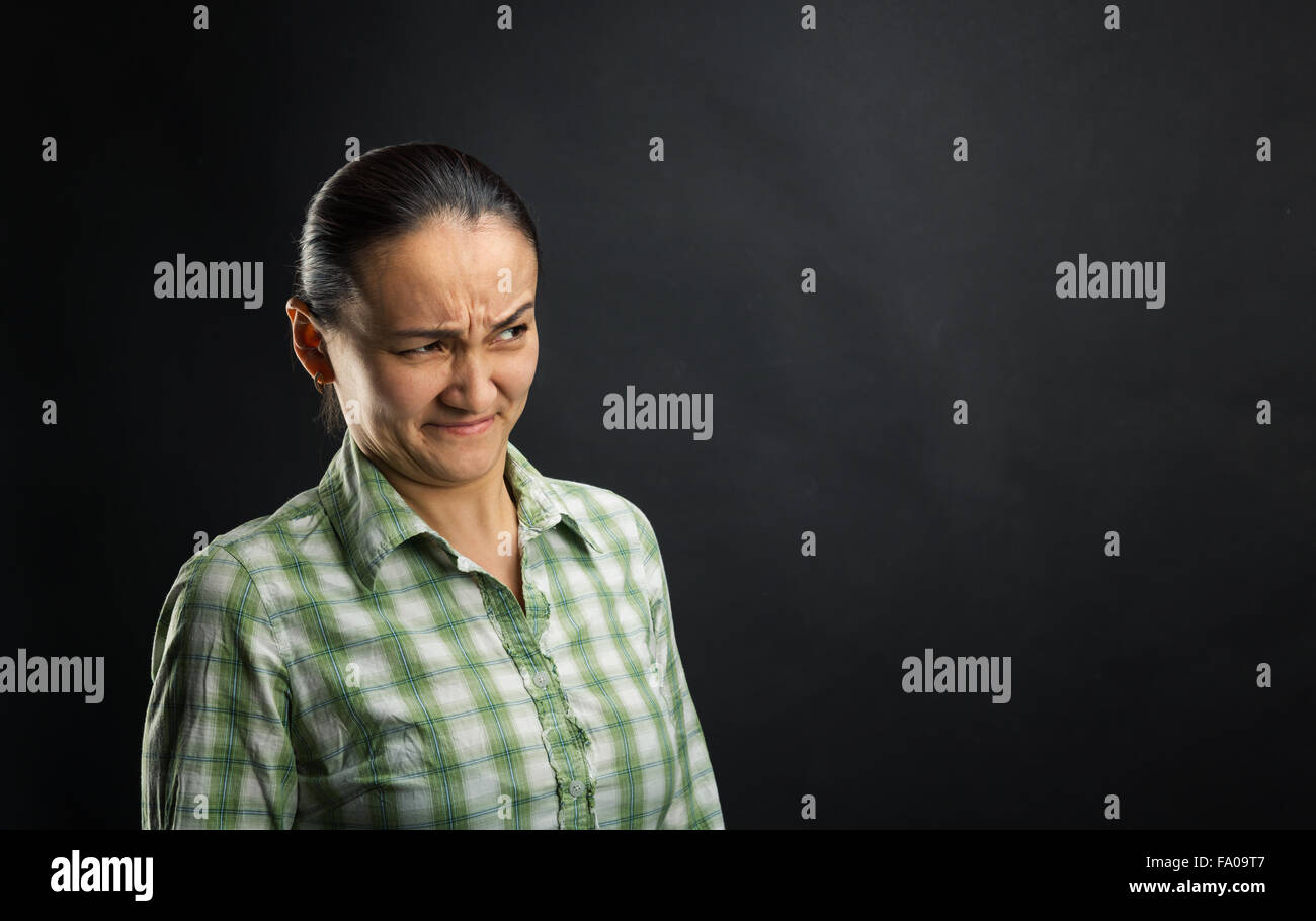 Disgust face hi-res stock photography and images - Alamy