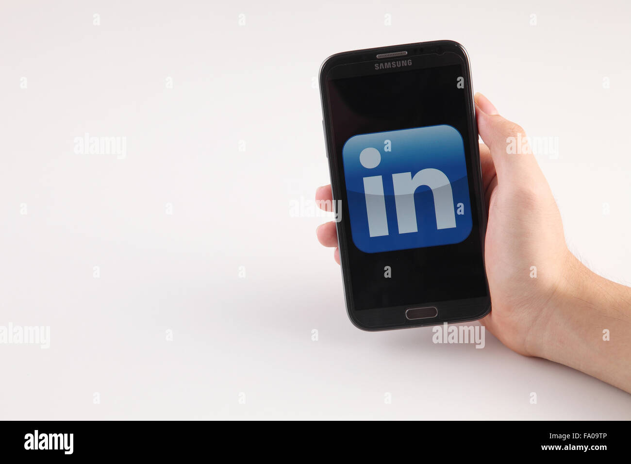 KUALA LUMPUR, MALAYSIA - 14th May 2015,LinkedIn is largest social ...