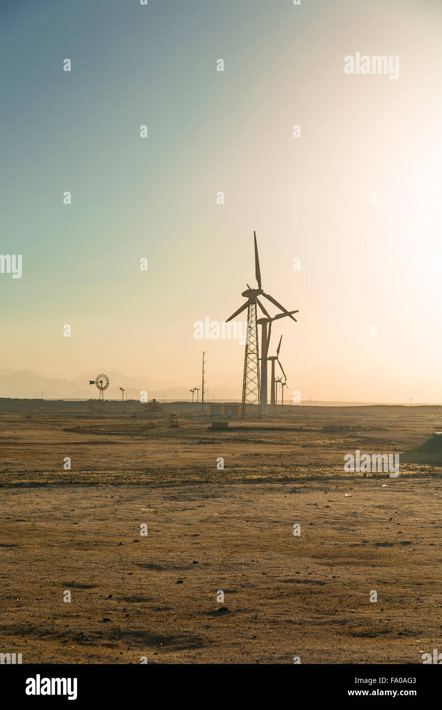 Wind farm in Egypt Stock Photo - Alamy