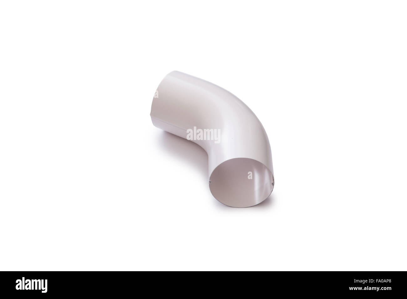 Pipe connector isolated on the white Stock Photo - Alamy