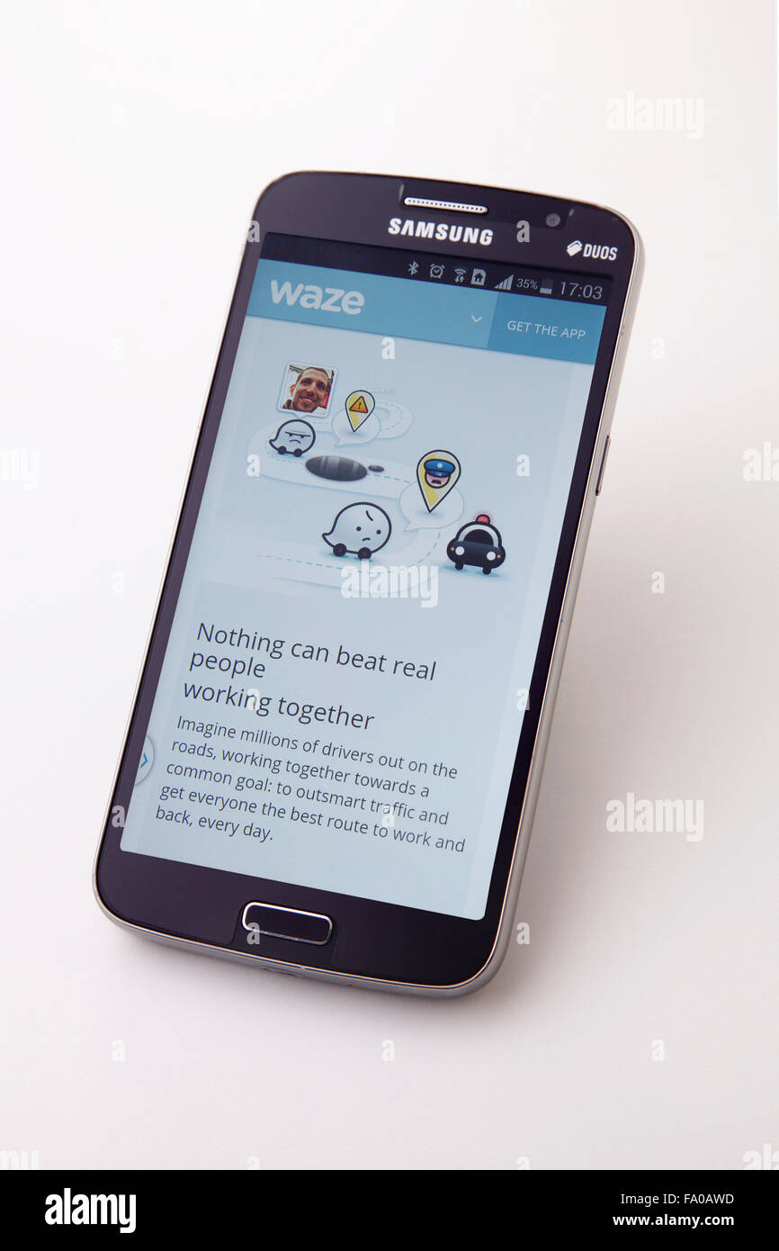 Waze map israel hi-res stock photography and images - Alamy