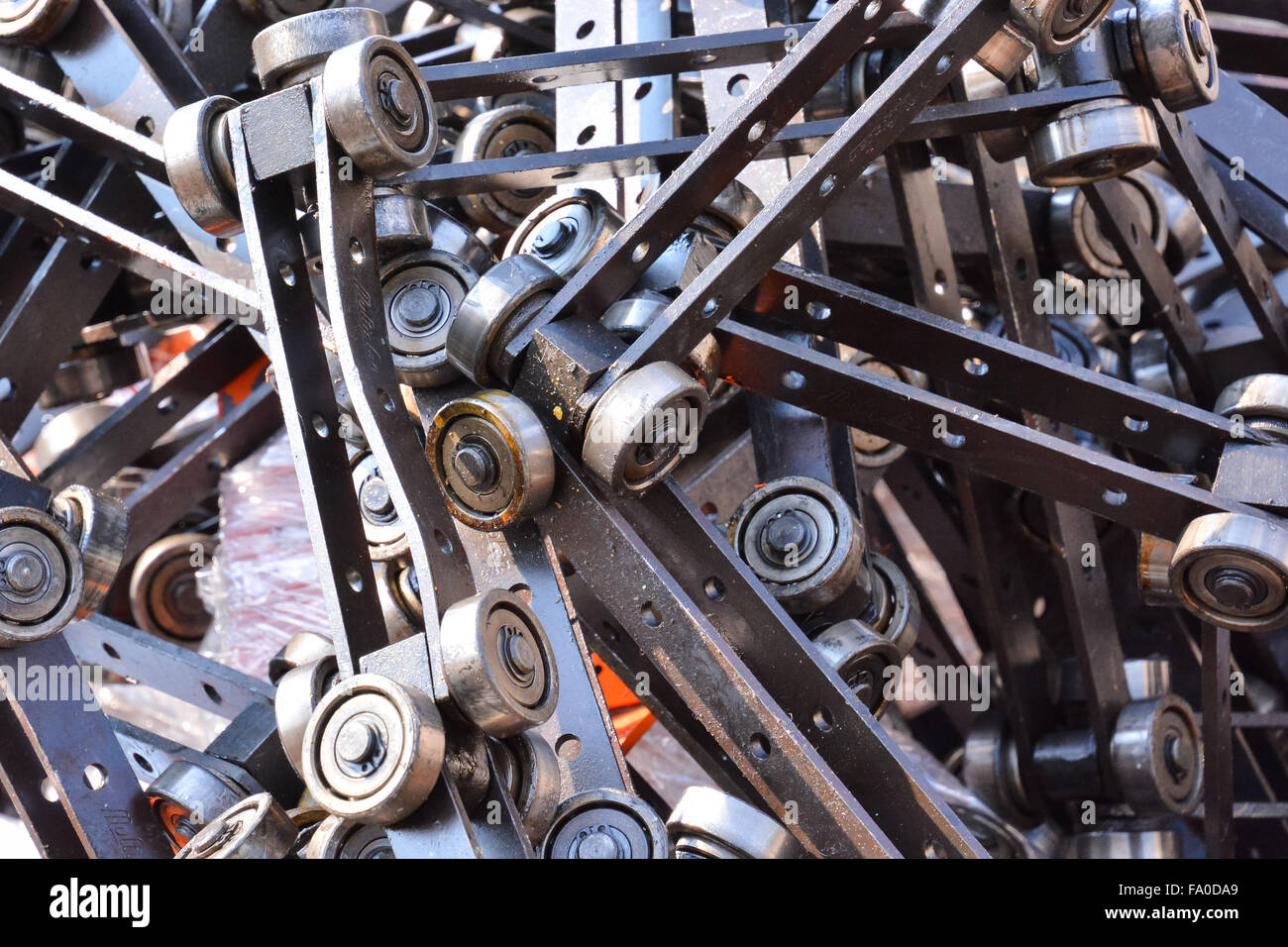 Metal Ready for Recycling Stock Photo - Alamy