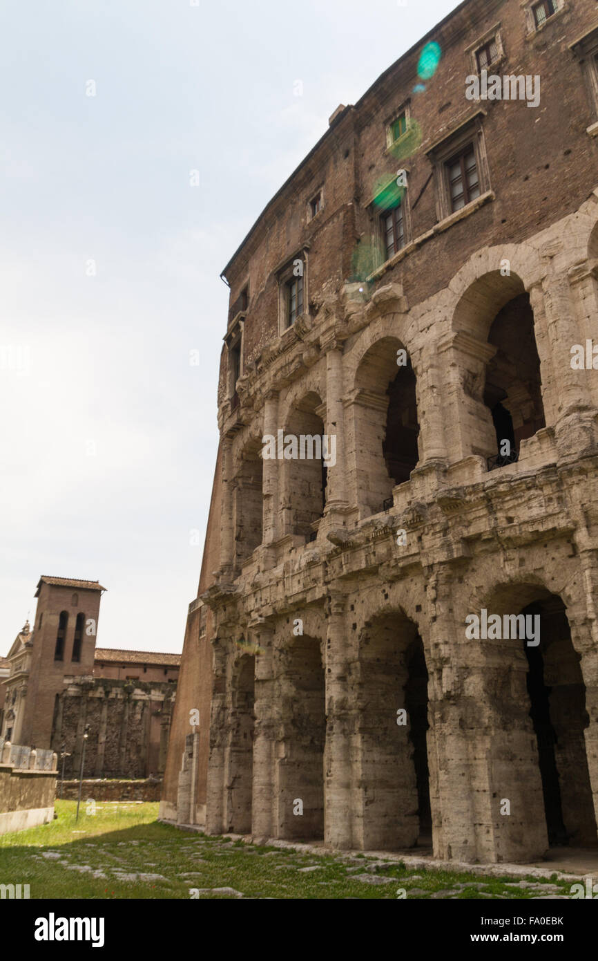 The Theater of Marcellus Stock Photo - Alamy