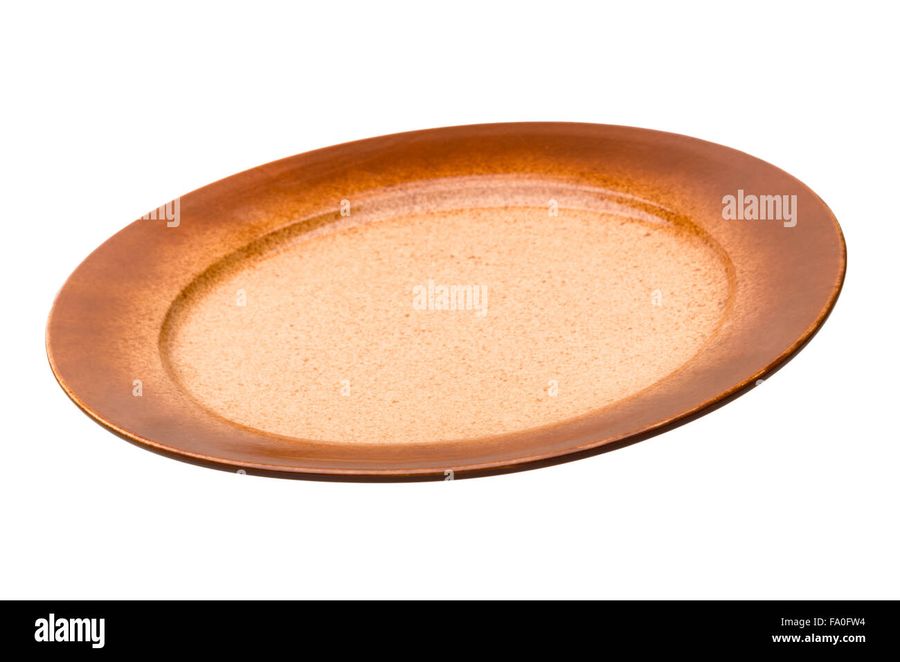 Empty plate isolated Stock Photo - Alamy