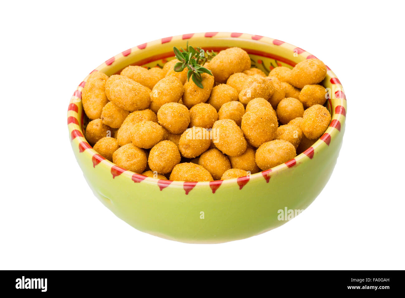 Crispy peanut isolated Stock Photo - Alamy