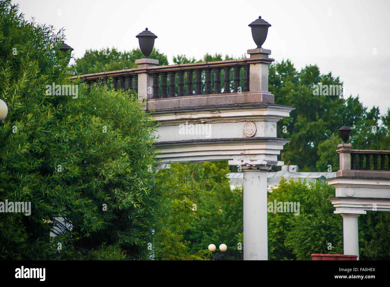 Columns railing architecture history hi-res stock photography and ...
