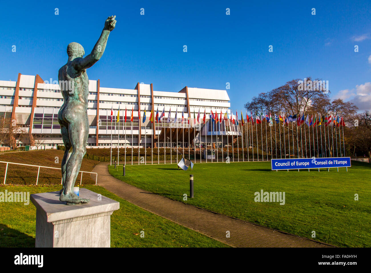 Council of europe strasbourg hi-res stock photography and images - Alamy