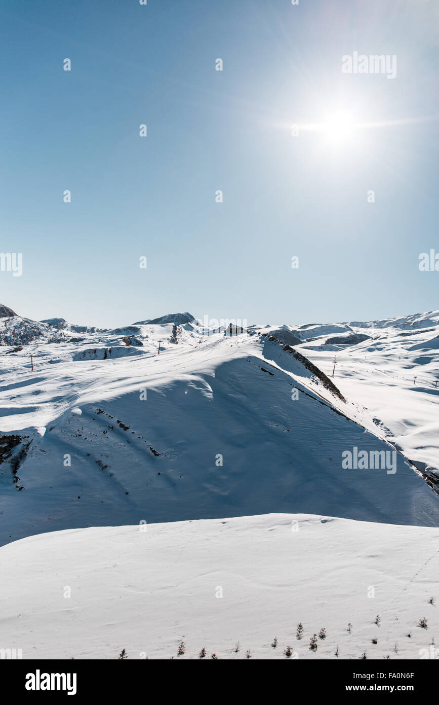 Winter mountains in Gusar region of Azerbaijan Stock Photo - Alamy