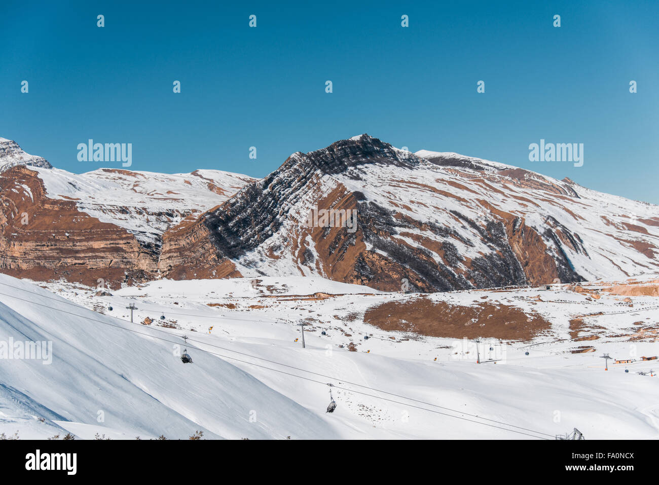 Winter mountains in Gusar region of Azerbaijan Stock Photo - Alamy
