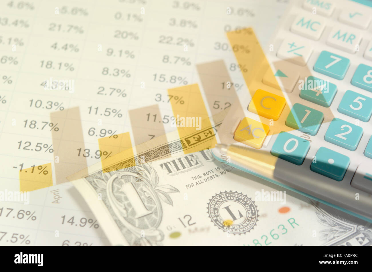 Business diagram on financial report.business concept Stock Photo - Alamy