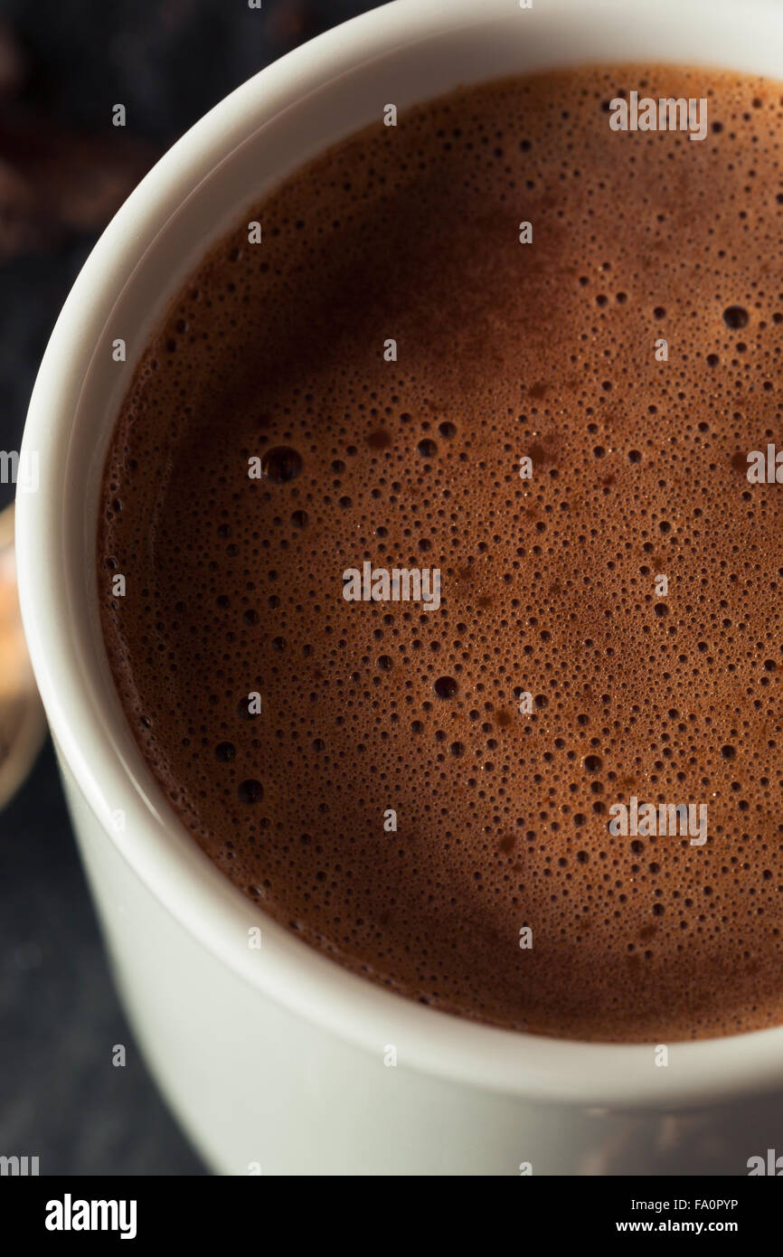 Homemade European Drinking Chocolate Ready to Drink Stock Photo - Alamy