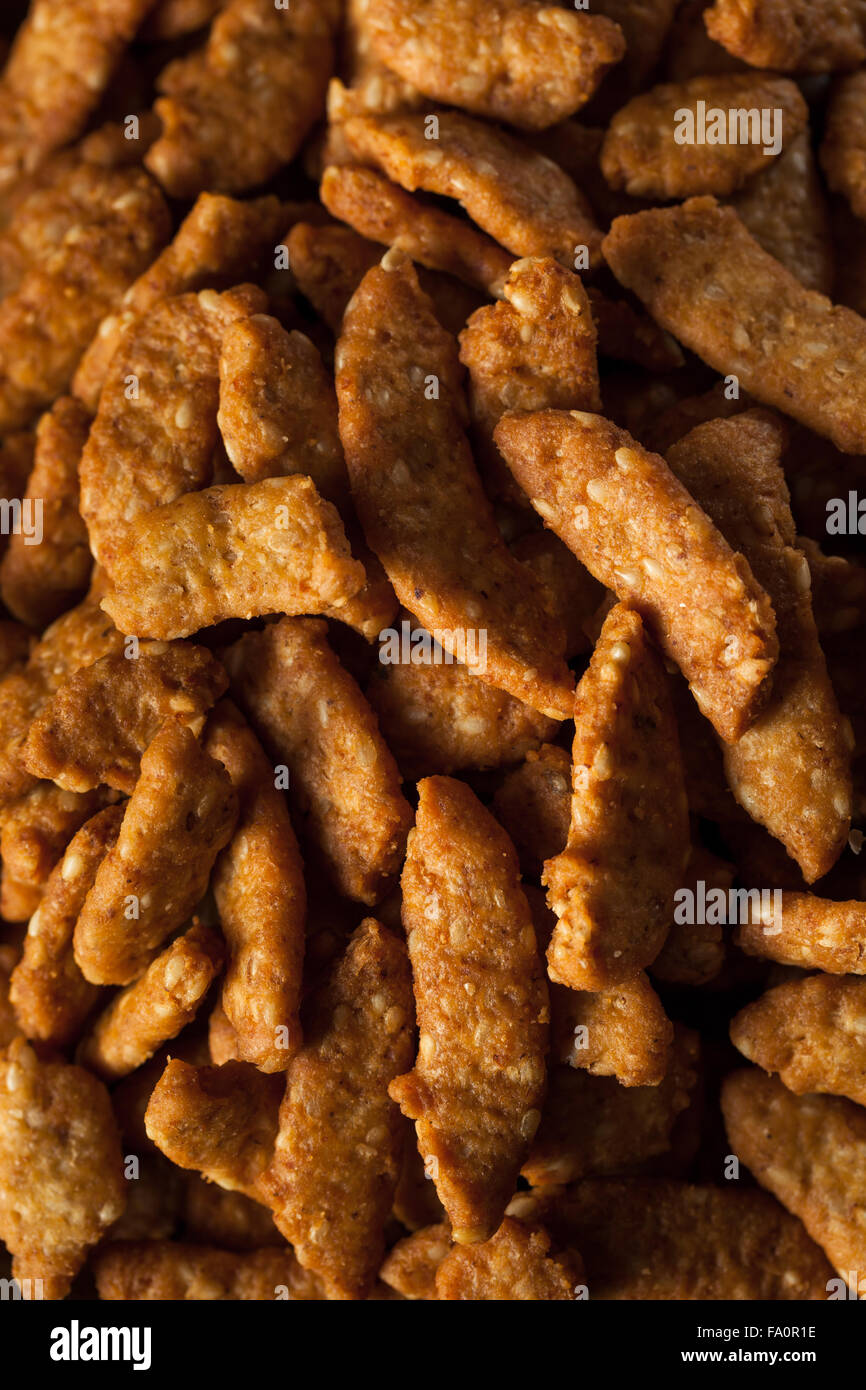 Crunchy Homemade Sesame Sticks in a Bowl Stock Photo - Alamy
