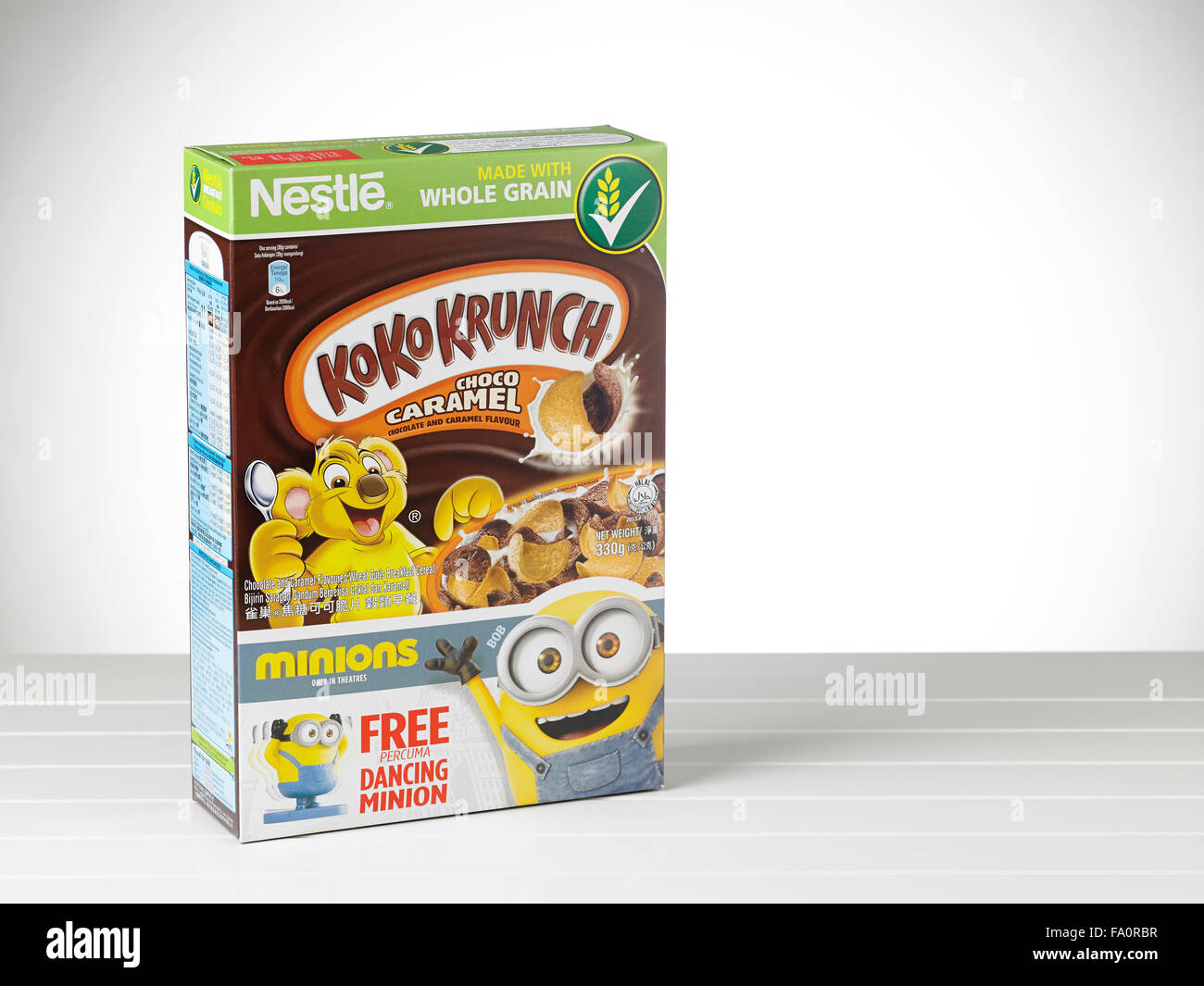 KUala Lumpur,Malaysia 27th April 2015,Produced by Nestle, Koko Krunch ...