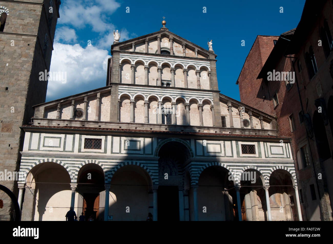 Pistoia cathedral square hi-res stock photography and images - Alamy