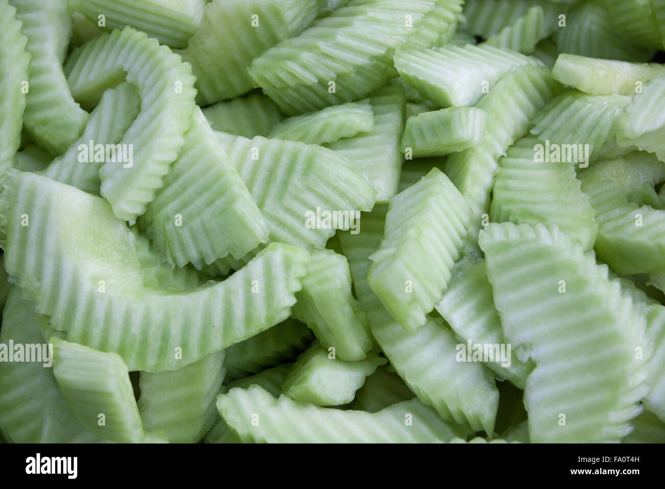 chopped green guava delicious tropical fruit Stock Photo - Alamy