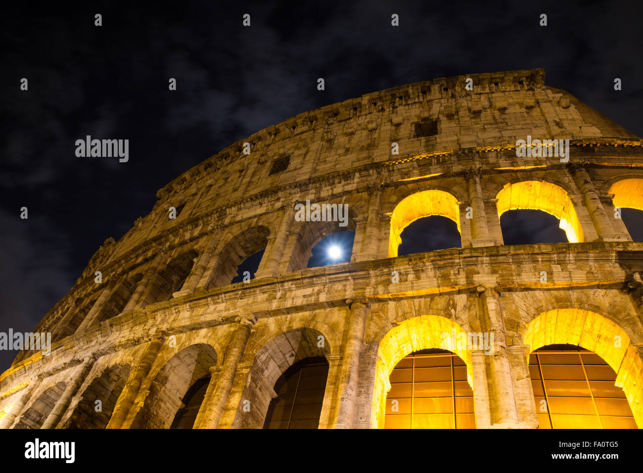 Rome full moon hi-res stock photography and images - Alamy