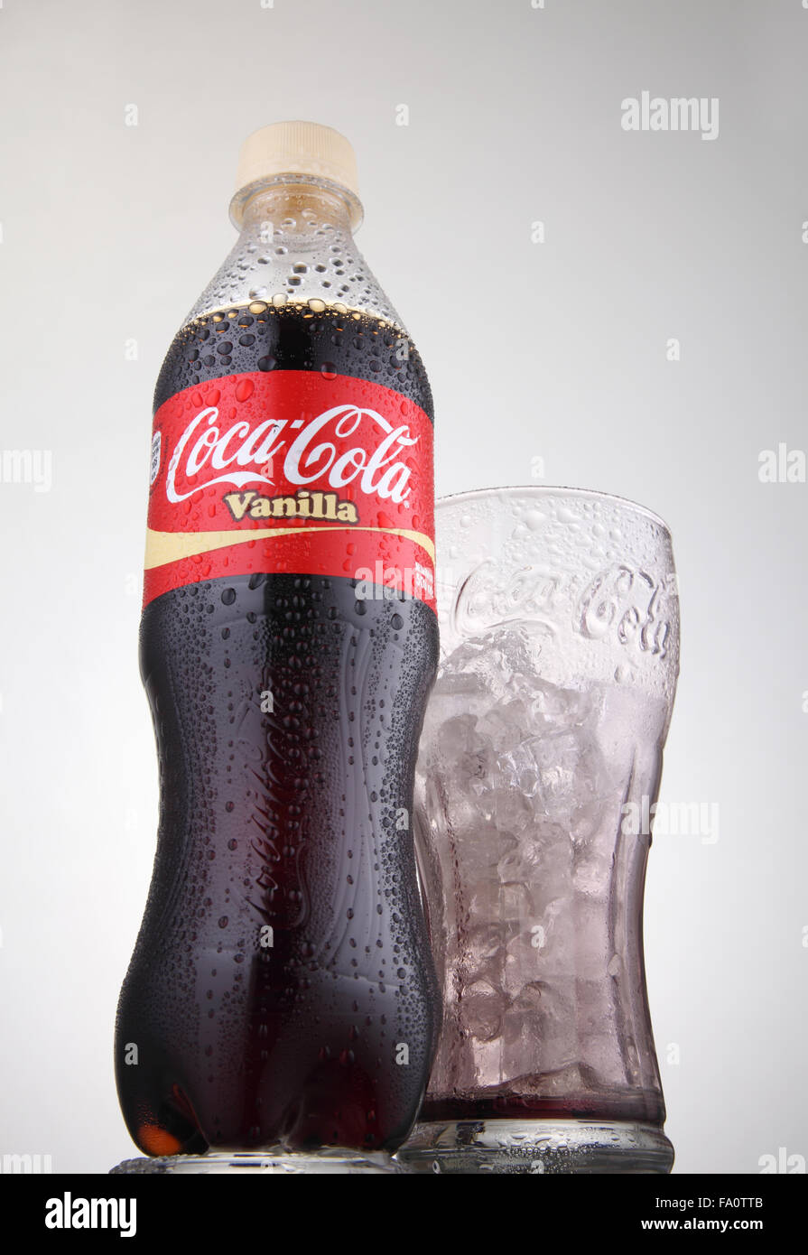 KUala Lumpur,Malaysia 27th April 2015,150ml coca cola Vanilla Bottle ...