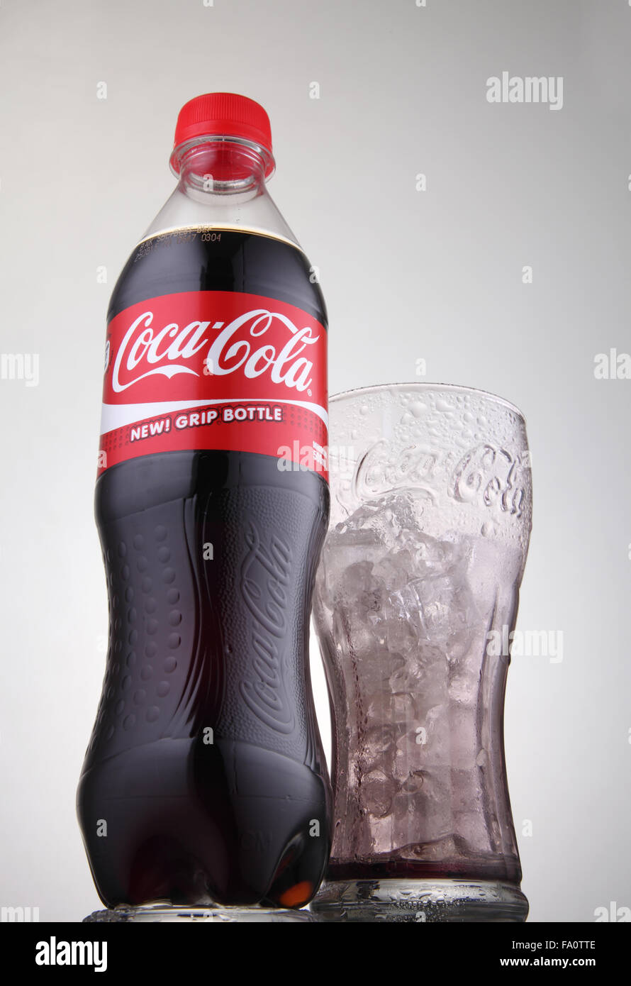 KUala Lumpur,Malaysia 27th April 2015,150ml coca cola Classic Bottle ...