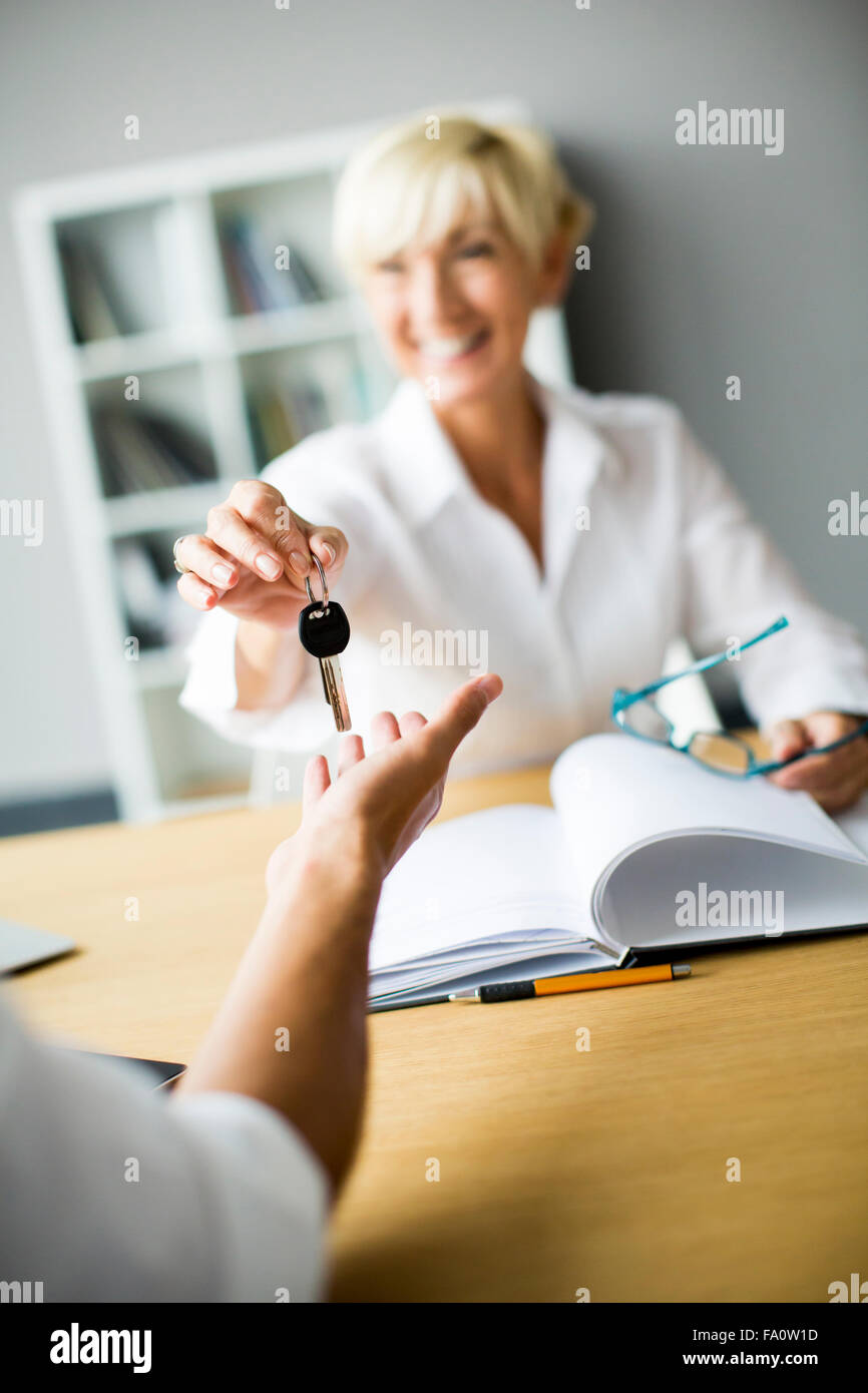 Giving key hi-res stock photography and images - Alamy