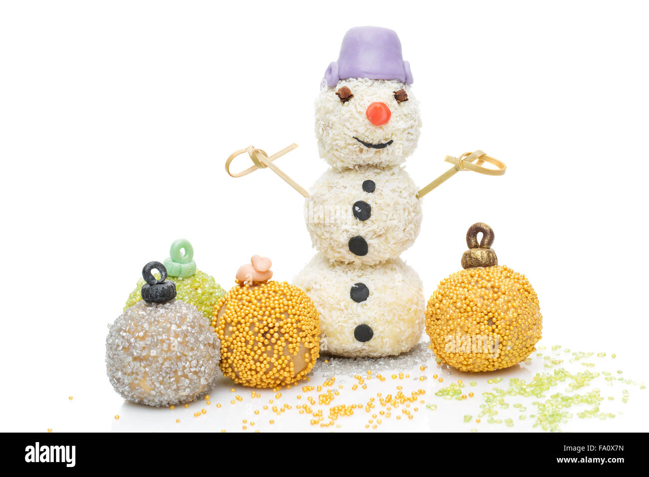 Sweet pops dessert with sprinkles Stock Photo - Alamy