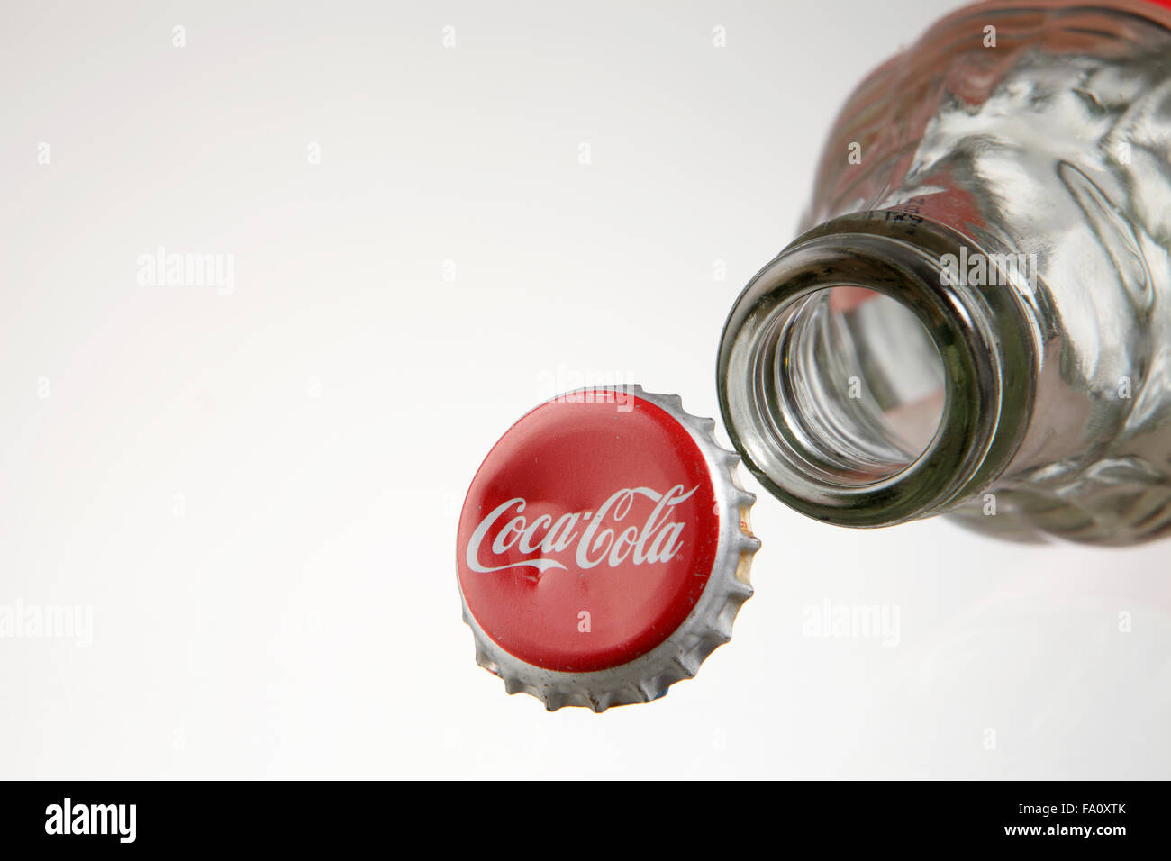 Coca cola cap used hi-res stock photography and images - Alamy