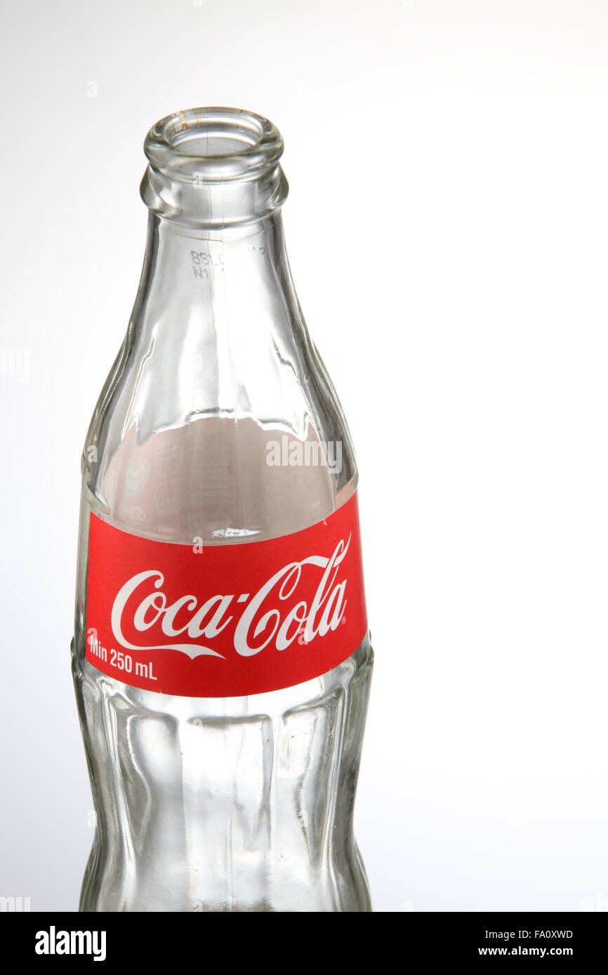 KUALA LUMPUR, MALAYSIA - june 6TH, 2015.empty coca cola empty bottle ...