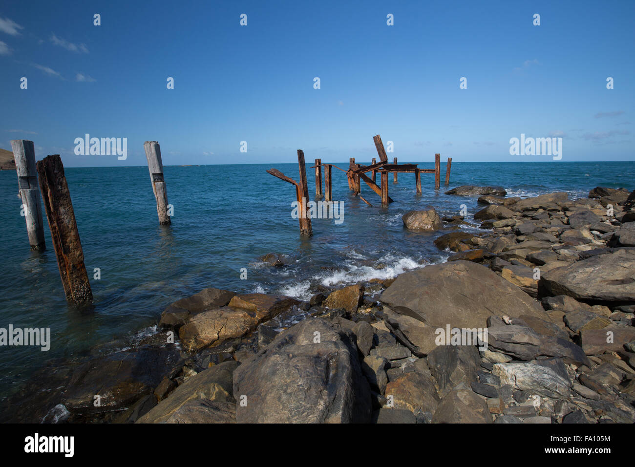 Steel jetty hi-res stock photography and images - Alamy