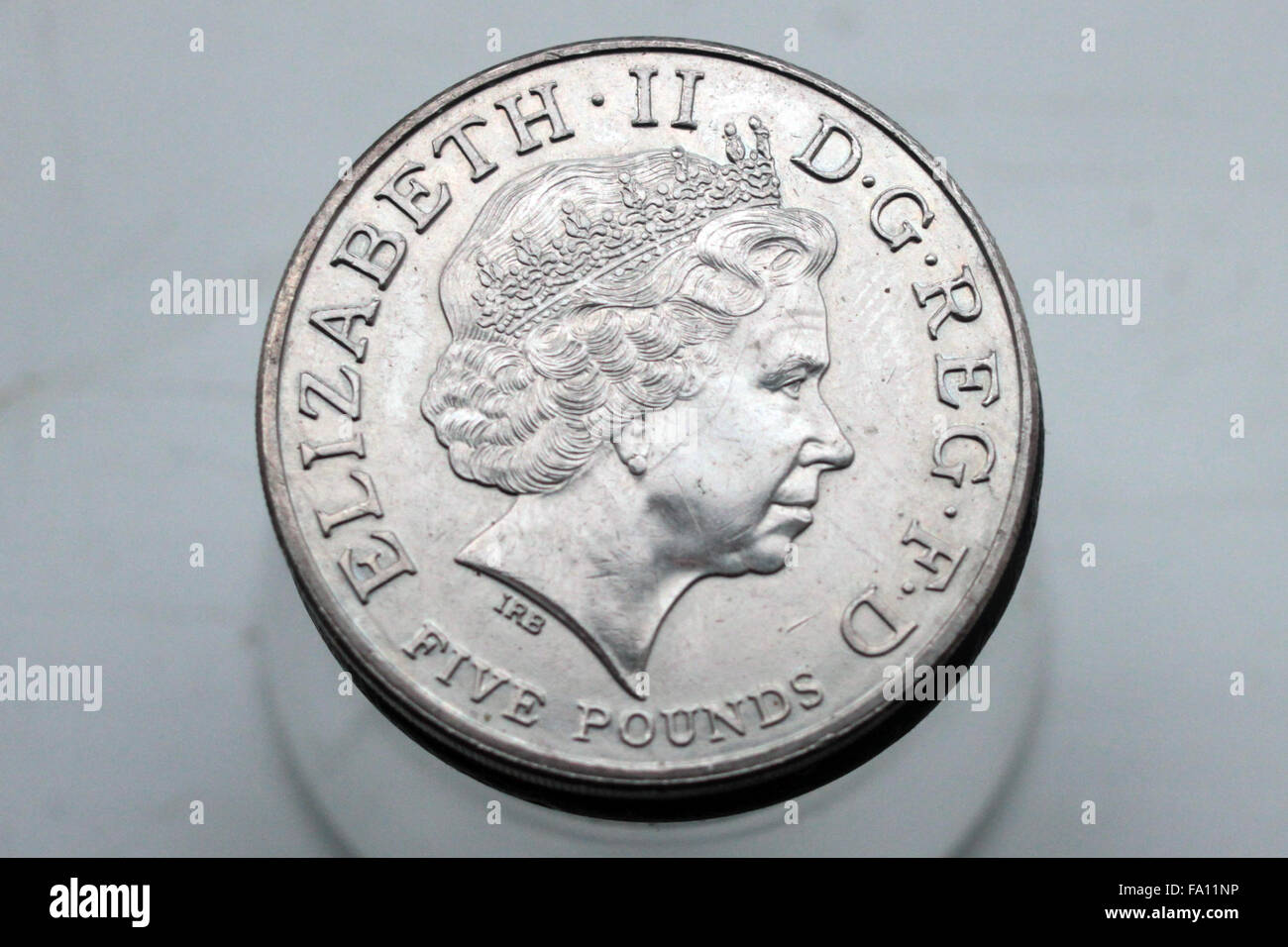 Five pound coin hi-res stock photography and images - Alamy