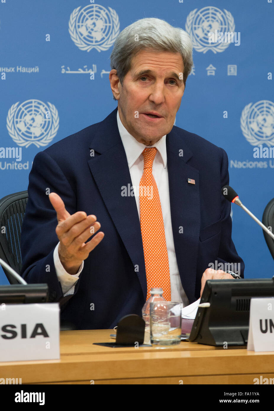 Following the adoption of the resolution John Kerry, United States ...