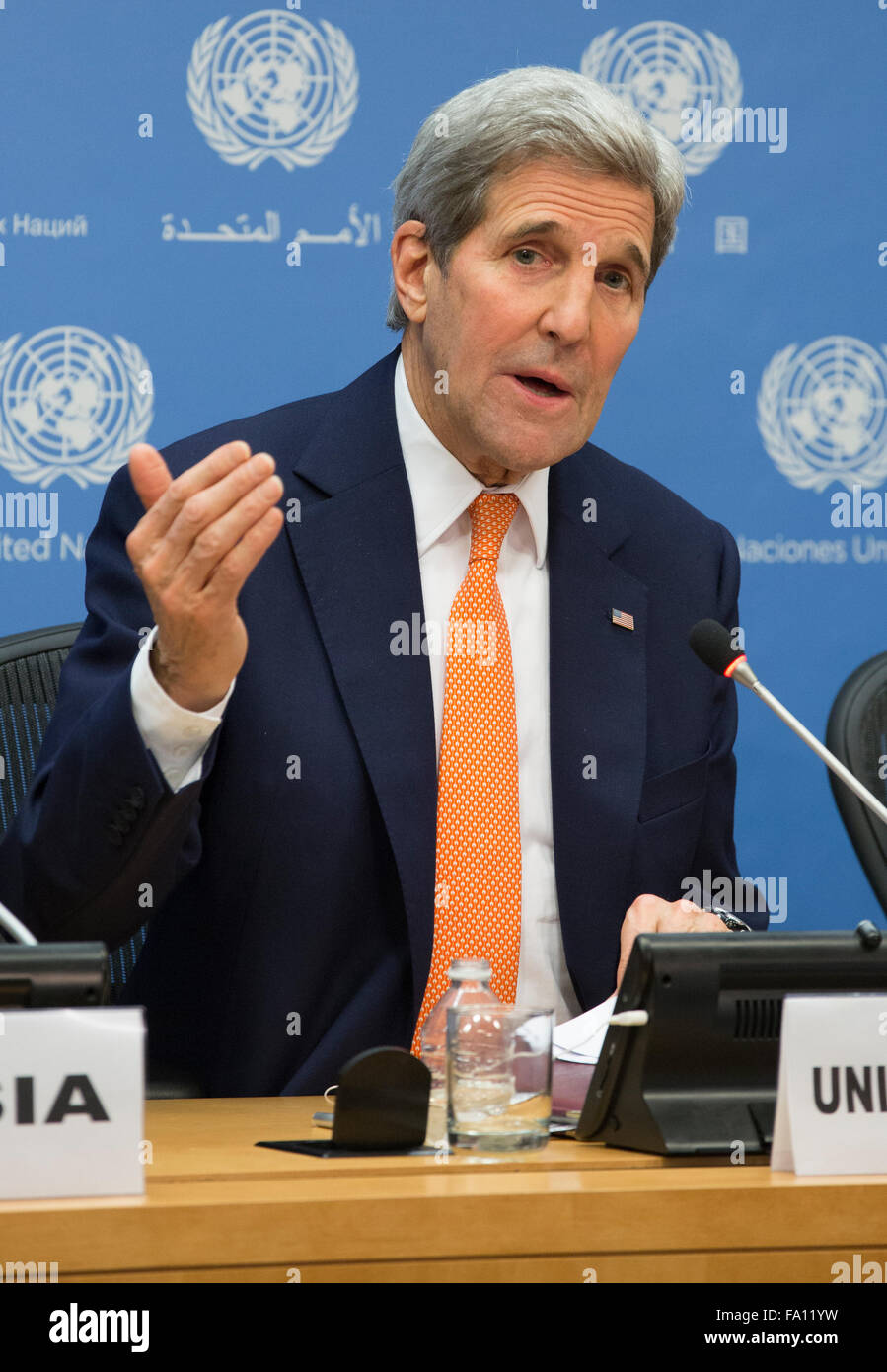 Following the adoption of the resolution John Kerry, United States ...