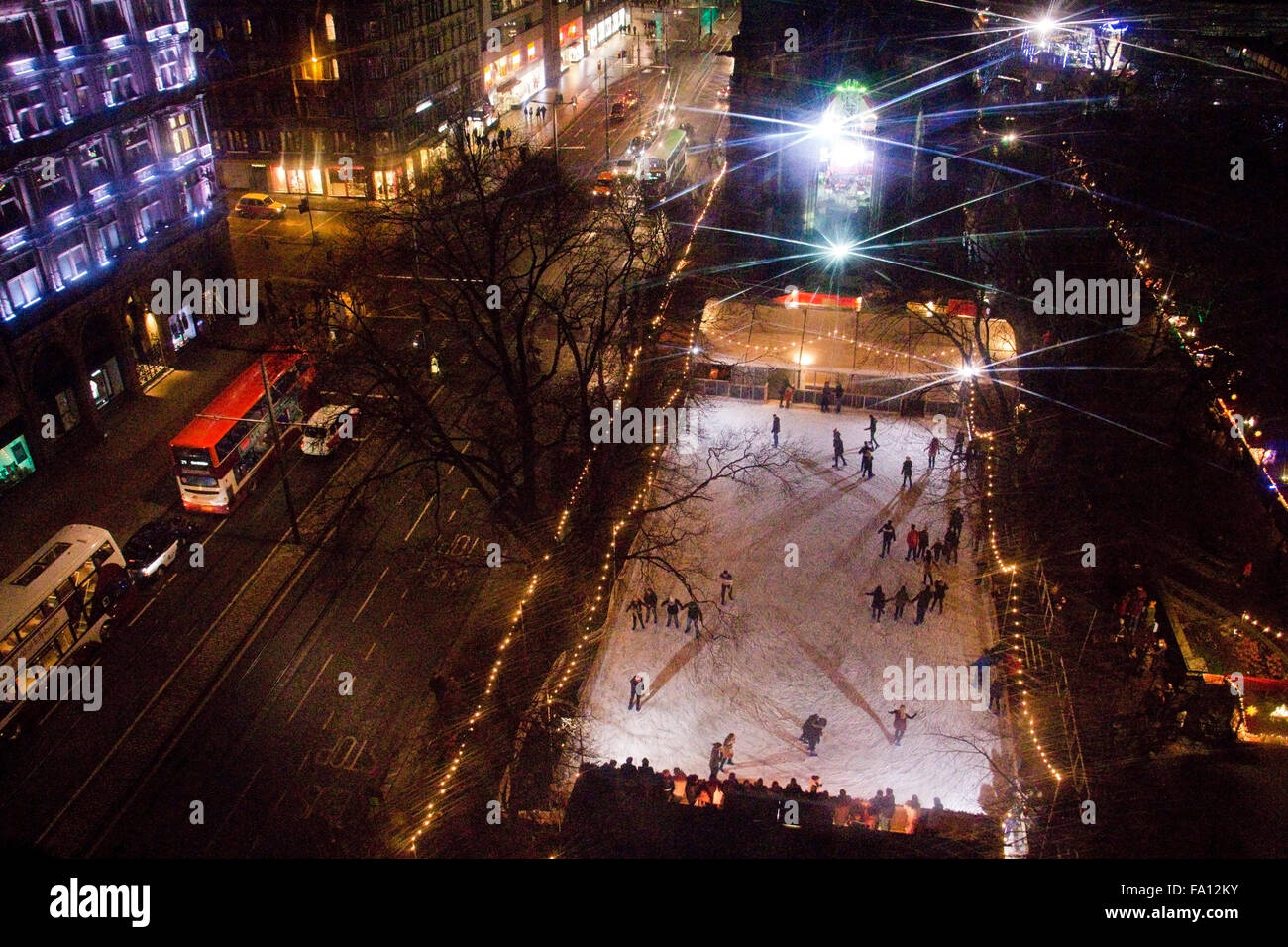 Ice rink birds eye view hi-res stock photography and images - Alamy