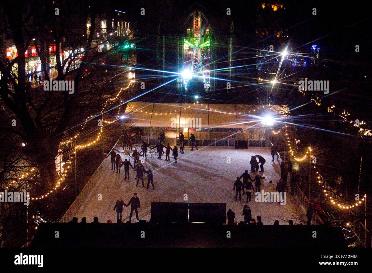 Ice rink birds eye view hi-res stock photography and images - Alamy
