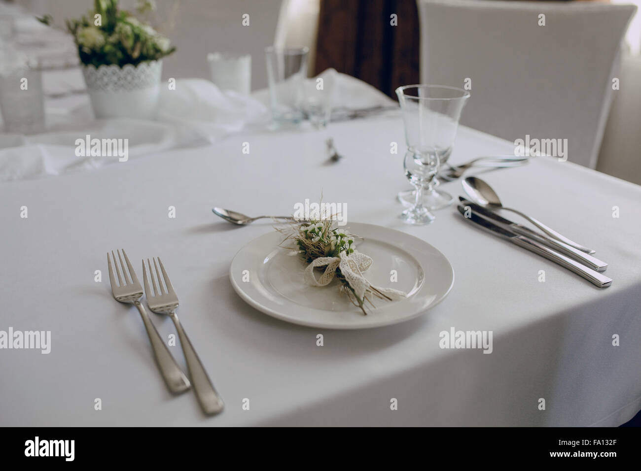 wedding table HD Stock Photo - Alamy