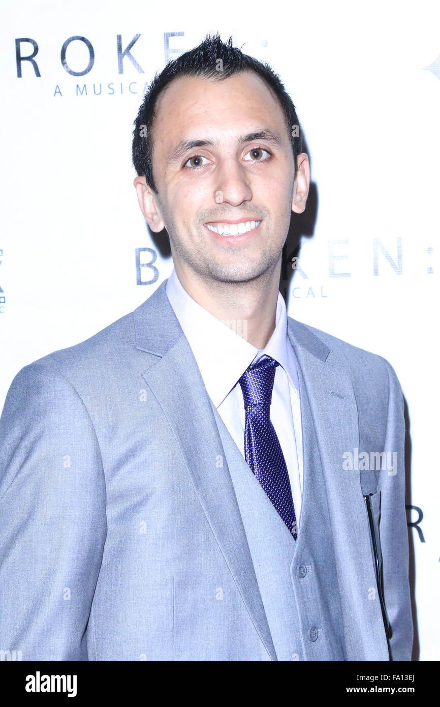 'Broken: A Musical' opening night - Arrivals Featuring: Brandon Cano-Errecart Where: Encino ...