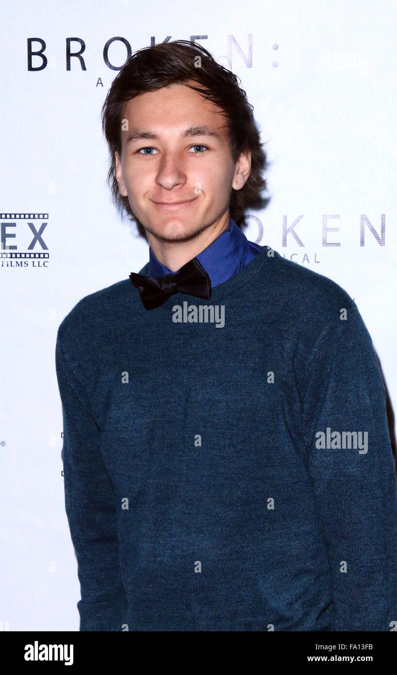 'Broken: A Musical' opening night - Arrivals Featuring: Hunter Gibson ...