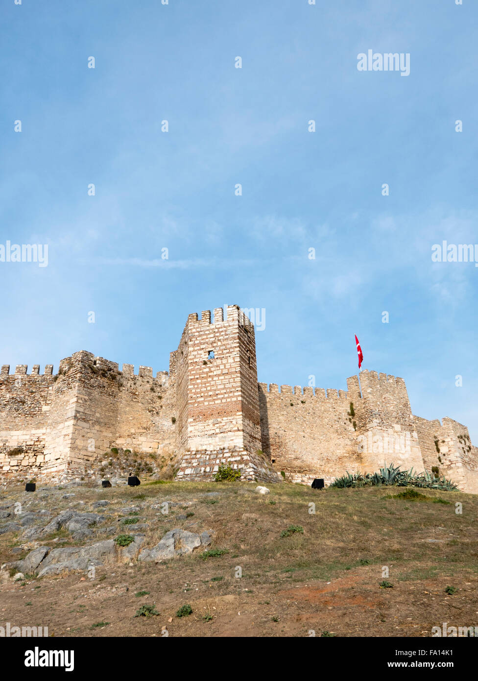 Selcuk Castle (Ayasuluk Fortress) Selcuk, Izmir Province, Agean region ...