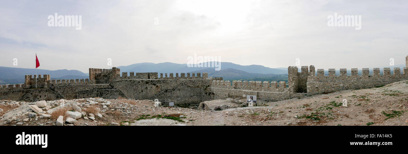 Selcuk Castle (Ayasuluk Fortress) Selcuk, Izmir Province, Agean region ...