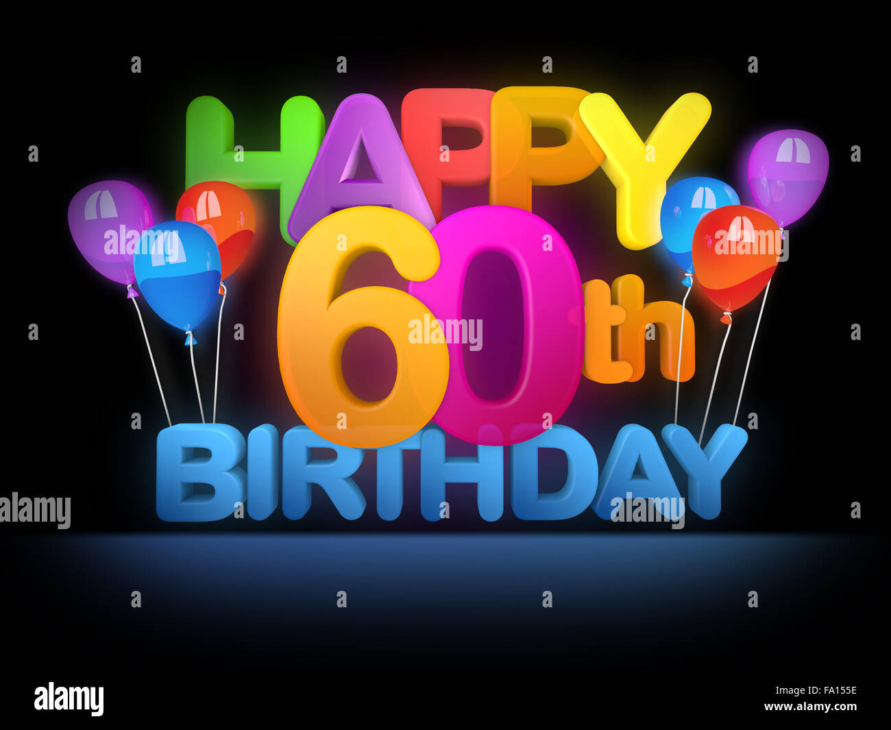 Happy 60th anniversary hi-res stock photography and images - Alamy
