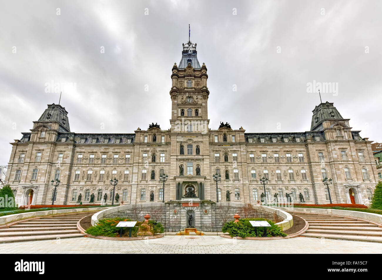 Quebec Parliament Building, a Second Empire architectural style ...