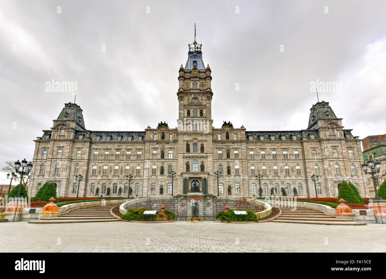 Quebec Parliament Building, a Second Empire architectural style ...