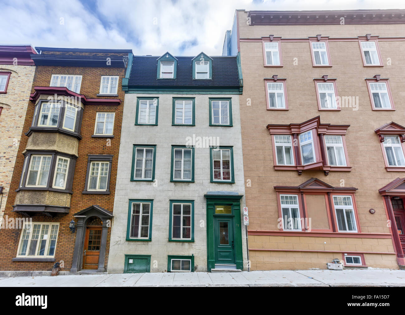Vintage quebec city hi-res stock photography and images - Alamy