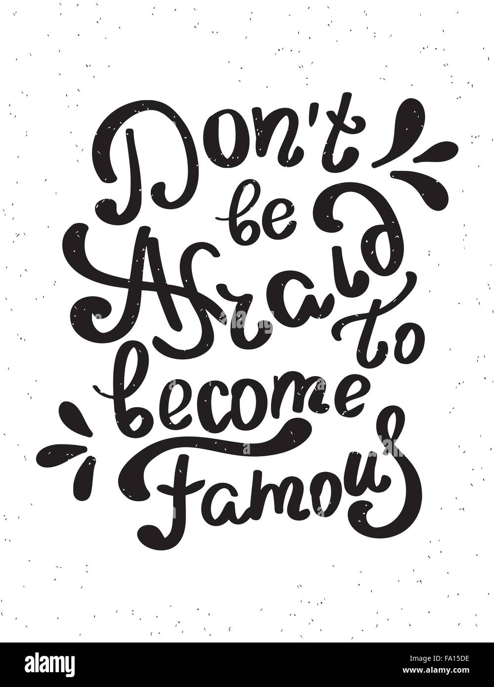 Not famous Stock Vector Images - Alamy