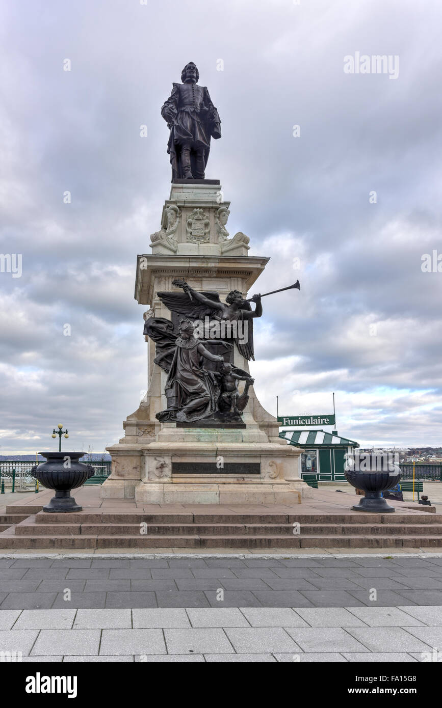 Samuel de Champlain Statue born Samuel Champlain The Father of New ...