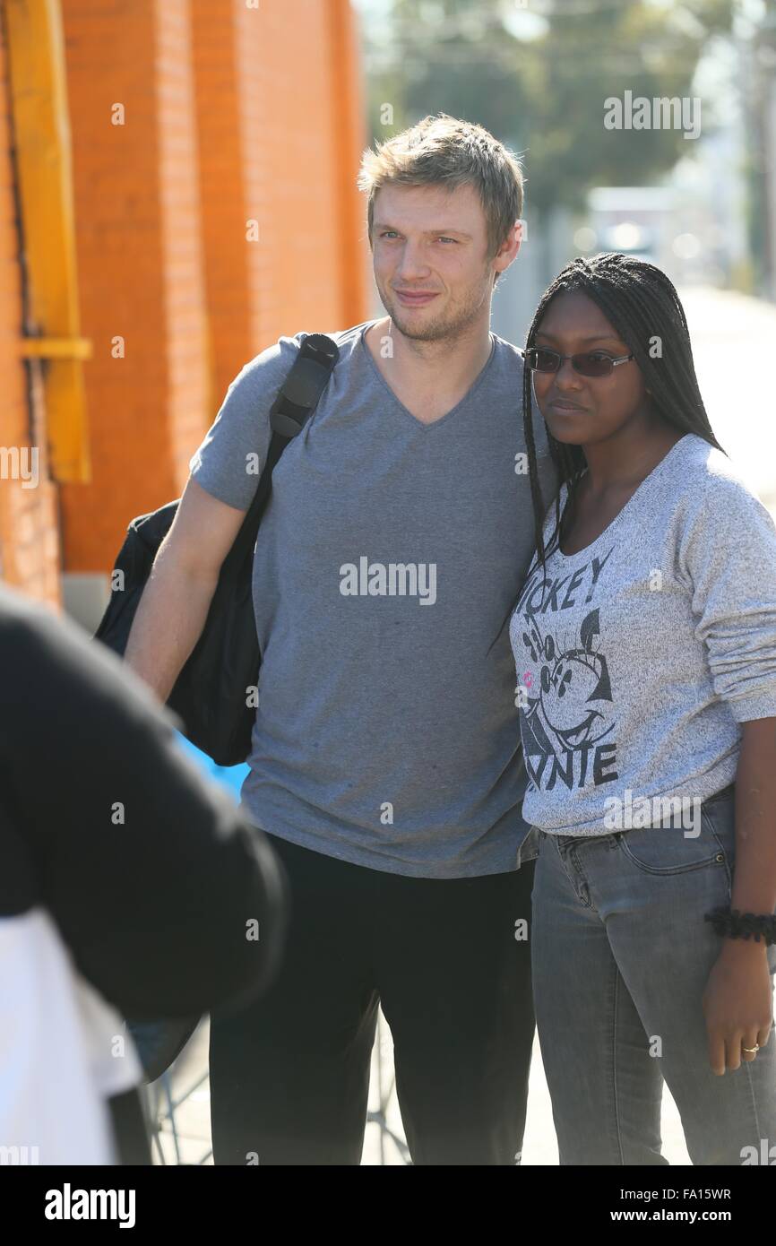 Nick Carter arrives at DWTS rehearsals Featuring: Nick Carter Where ...