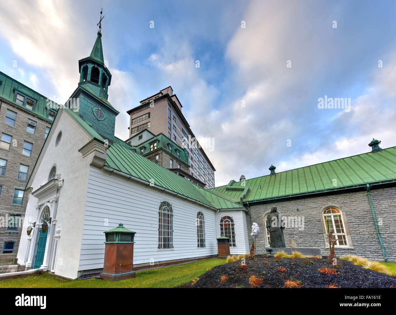 Monastery of the Augustines in Quebec, Canada Stock Photo - Alamy