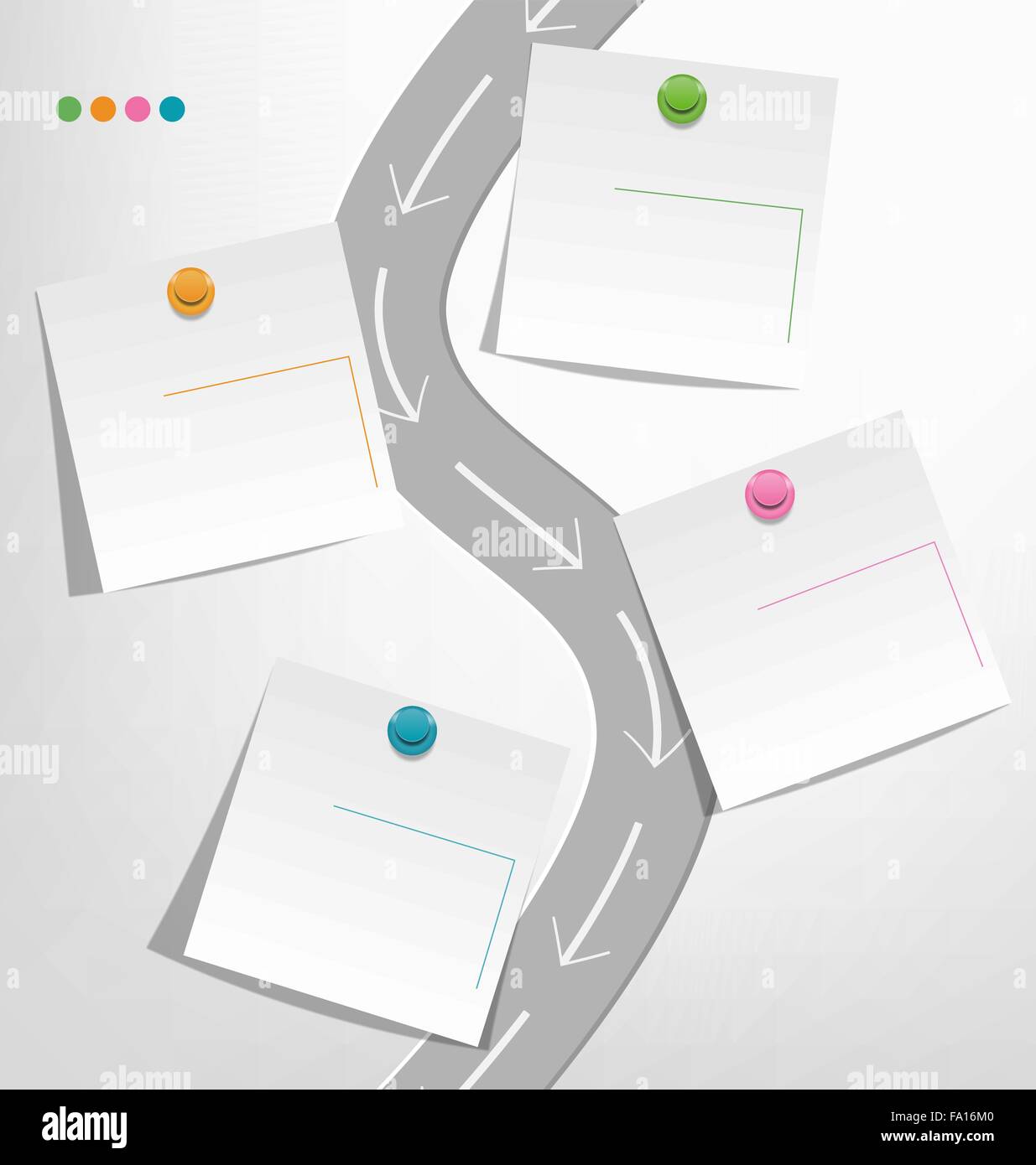 Company notepaper Stock Vector Images - Alamy